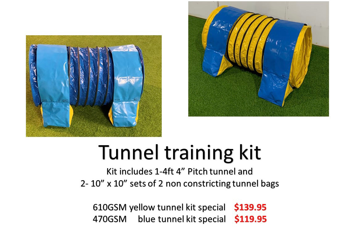 Tunnel Training Kit – Shadow Agility Equipment